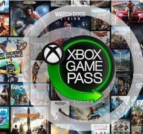 Подписка xbox game pass на 1 месяц