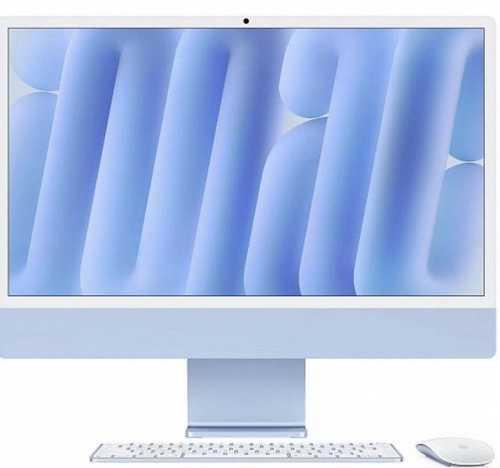 iMac 24" Standard M4 10C / 10C / 24GB RAM 1TB blue