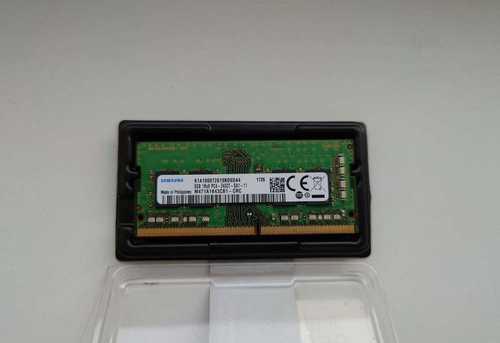 RAM память sodimm Samsung 8 Гб m471a1k43cb1