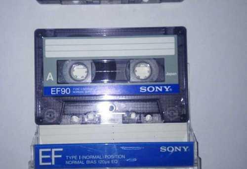 Аудиокассета новая Sony EF90