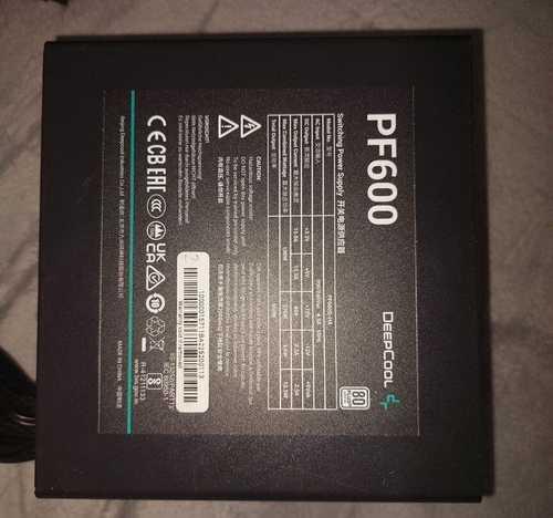 Блок питания 600w deepcool pf600