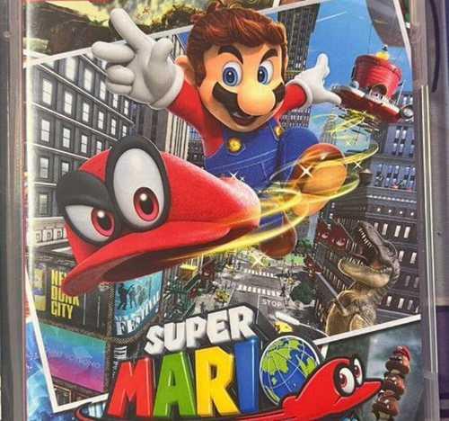 Super Mario Odyssey картридж