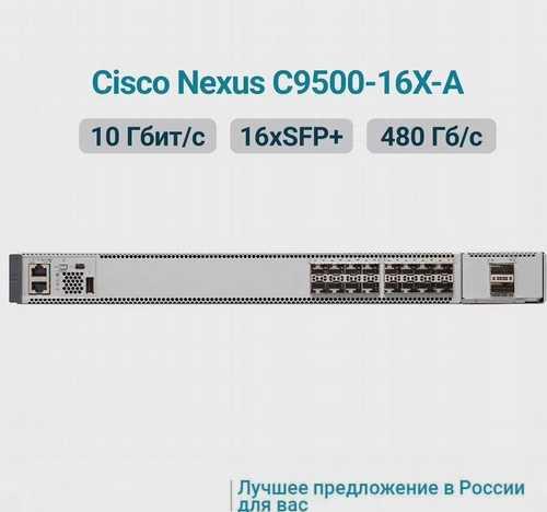 Коммутатор Cisco Nexus C9500-16X-A