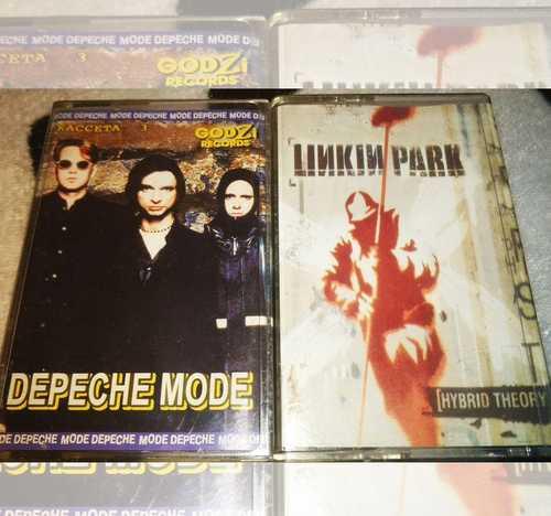 2 кассеты Depeche Mode, Linkin Park