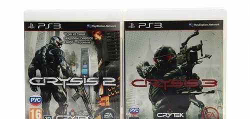 Набор Crysis 2 + Crysis 3 (PS3)