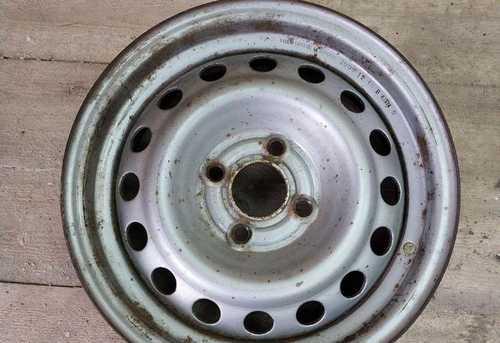 Диск штампованый б,у chery amulet R14 1шт