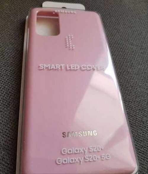 Оригинал Чехол Smart LED для Samsung S20 plus Pink