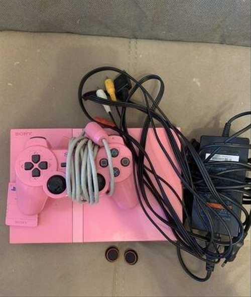 Sony PS2 pink. Розовая
