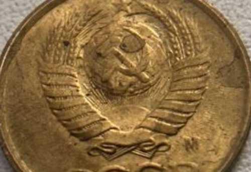 Монета редкая 1 копейка 1991