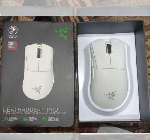 Razer DeathAdder V3 Pro, White