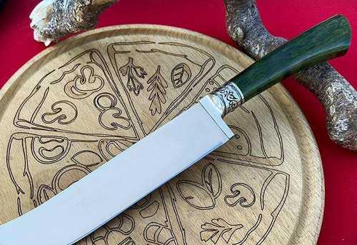 Узбекский большой нож из кованой стали х12мф