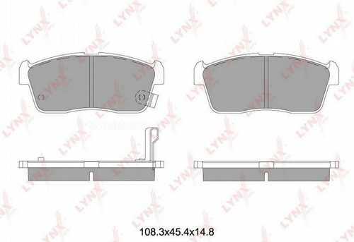 Lynxauto BD-7551 Колодки тормозные дисковые перед