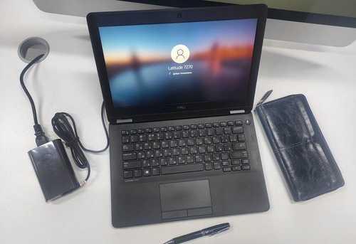Ноутбук компактный и надежный 12,5" Dell 7270