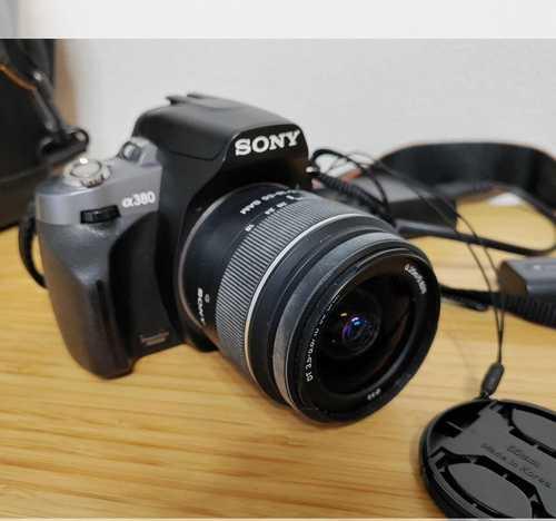 Зеркальный фотоаппарат Sony Alpha A380