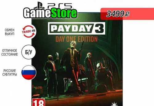 Payday 3 Русские субтитры PS5 б/у