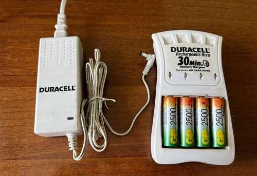 Зарядное устройство Duracell 30 min 4x AAA / AA