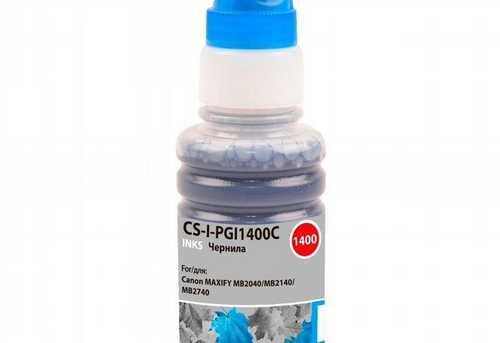 Чернила Cactus CS-I-PGI1400C голубой 100мл для Can
