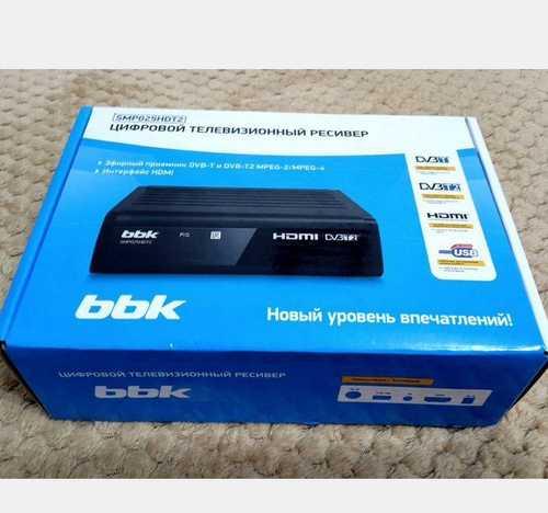 DVB-T2 ресивер BBK SMP025HDT2