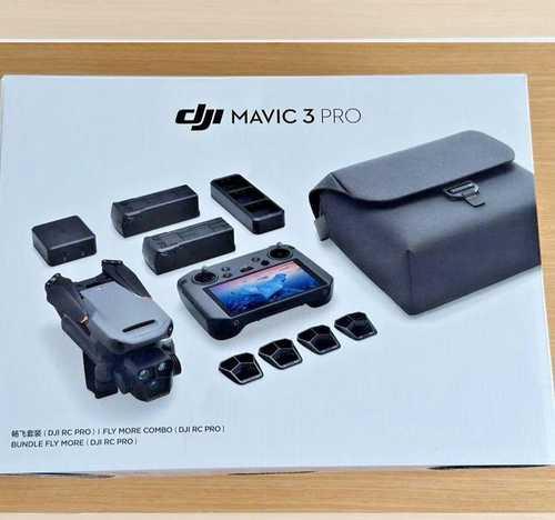 Квадрокоптер DJI Mavic 3 Pro fly more combo