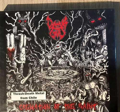 CD Dark God "Cremation Of The Saint" (2021)