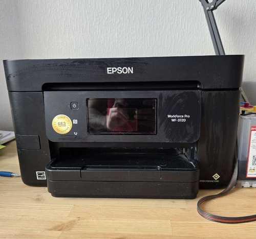 Принтер мфу Epson WF 3270 с снпч