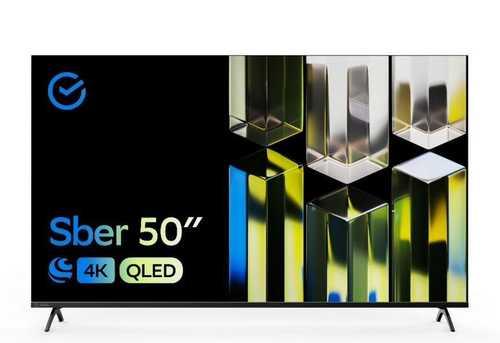 Смарт тв 50" 4к uhd QLed новый