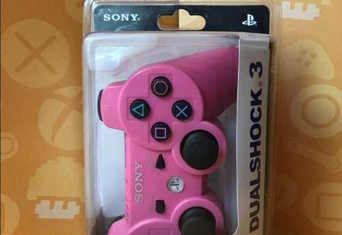 Геймпад для PS3 Розовый (Pink)