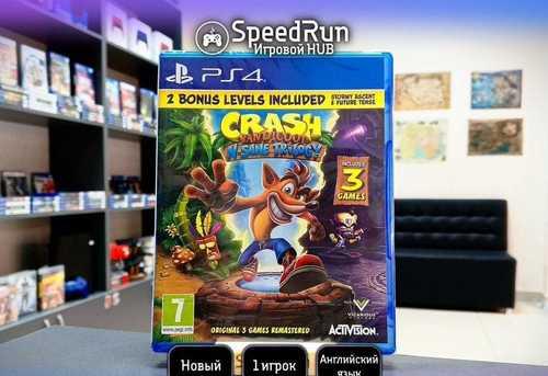 Crash Bandicoot N-Sane Trilogy для PS4 новый