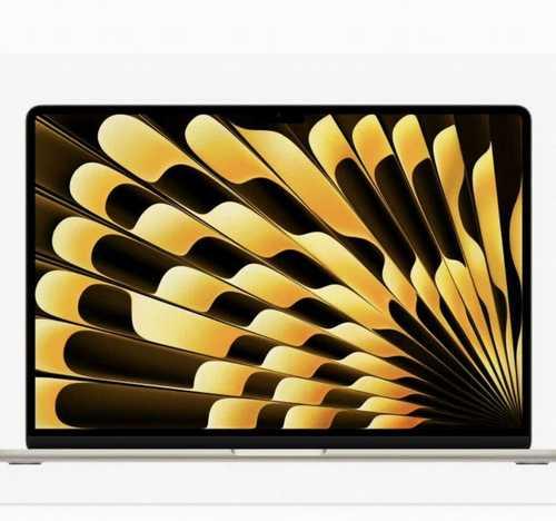 MacBook Air 2024 13' 8Gb/256Gb Сияющая звезда