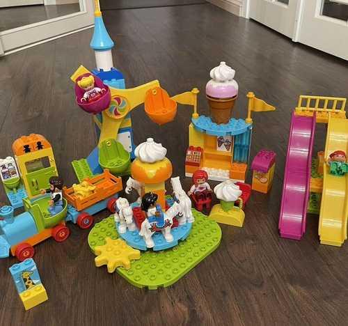 Конструктор lego duplo Town Парк аттракционов