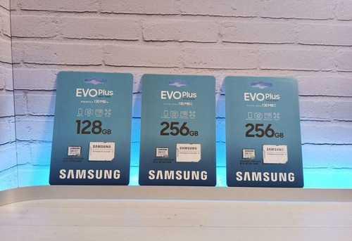 Новые карты памяти Samsung EVO Plus 128 / 256