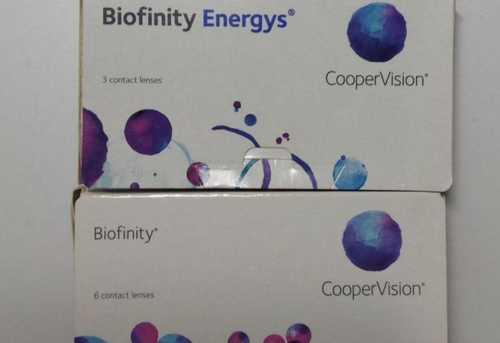 Линзы контактные Biofinity/Biofinity Energys