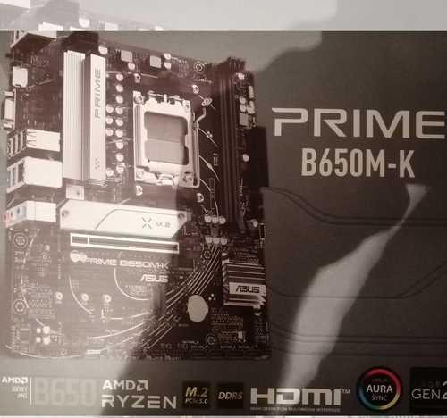 Материнская плата asus prime b650m k