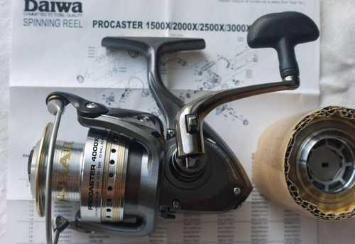 Daiwa Procaster X, мощные новые катушки, 2 шпули