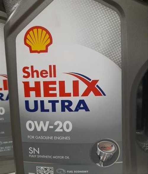 Масло Shell helix ultra 0w20 SN 4л Арт. 550046977