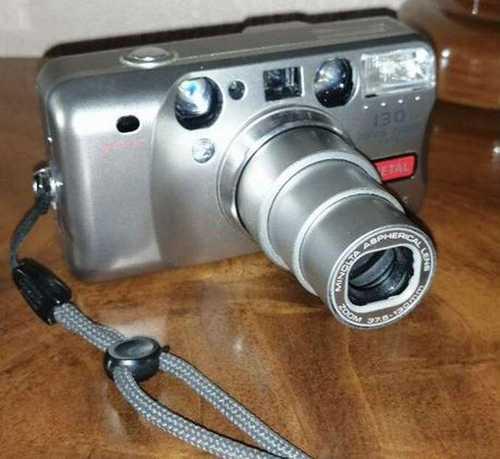 Пленочный фотоаппарат minolta 130 riva zoom (35mm)