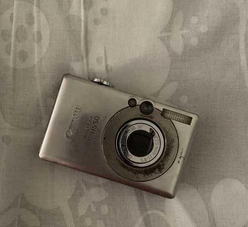 Цифровой фотоаппарат canon ixus 50