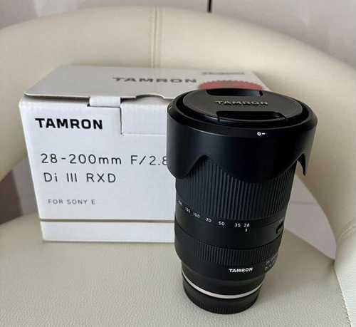 Объектив Tamron 28-200 mm F/2.8-5.6 Di lll RXD