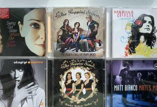 Компакт-диски CD поп,лаунж,джаз,world,фанк,хаус