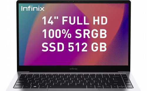 Ноутбук infinix Inbook XL23, 14, IPS, Intel Core i