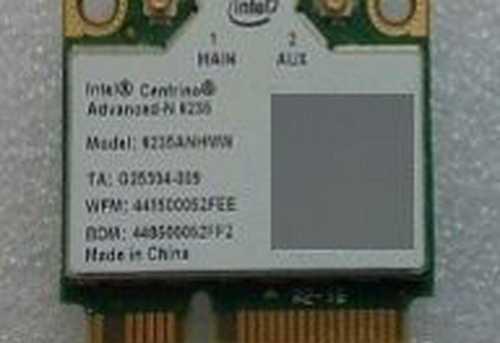 Двухдиапазонная Wi-Fi карта Intel Centrino 6235
