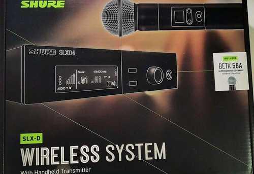 Новый Shure slxd24E/B58 H56 радиомикрофон