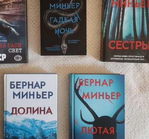 Бернар Миньер серия книг