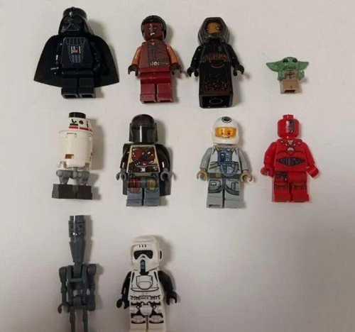 Lego star wars минифигурки