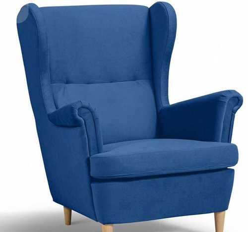 Кресло Беркана синее