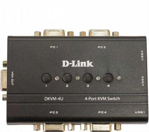 KVM-переключатель D-link dkvm-4U/C2A 331038