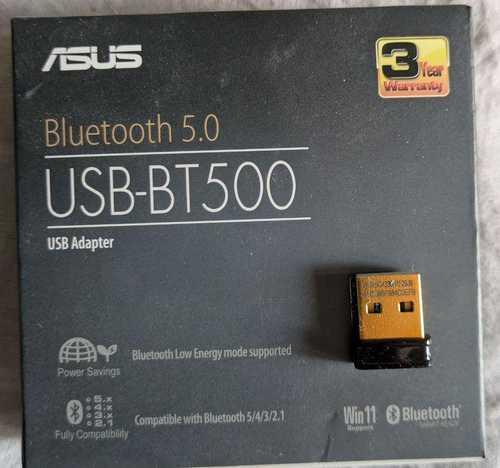 Bluetooth адаптер asus USB-BT500