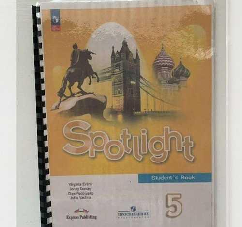 Английский язык 5 Кл spotling student book2023