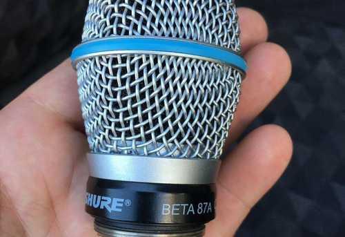 Легендарная голова shure beta 87 оригинал