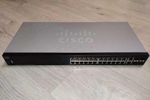 Коммутатор switch Cisco sf350-24-k9-eu